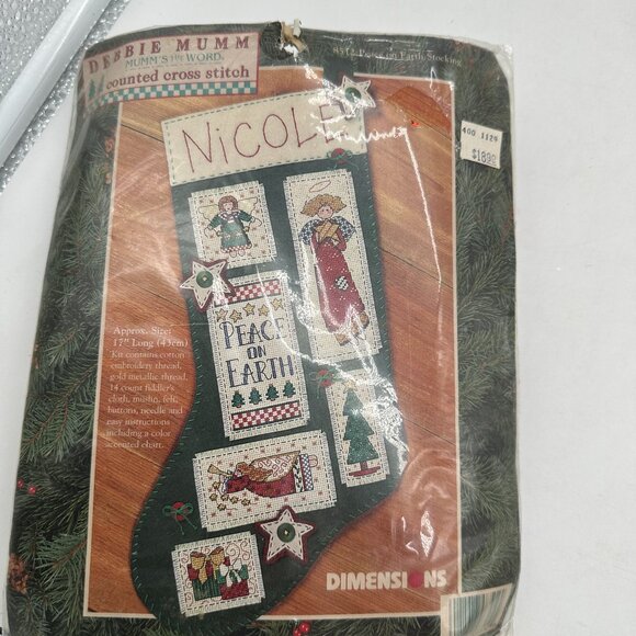 Debbie Mumm | Other | Nip New Debbie Mumm Counted Cross Stitch 852 ...